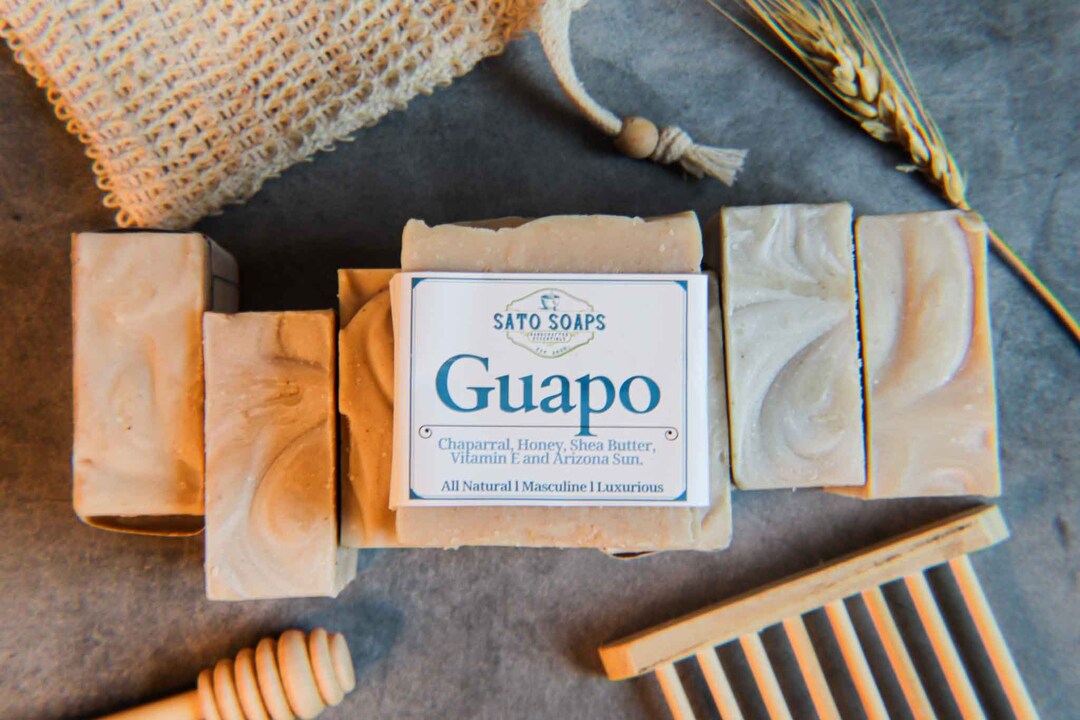 Guapo (chaparral Herb and Honey Mens Soap Bar) - Etsy