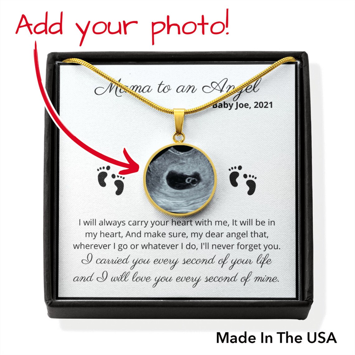 Miscarriage Keepsake Baby Loss Gift Miscarriage Necklace - Etsy