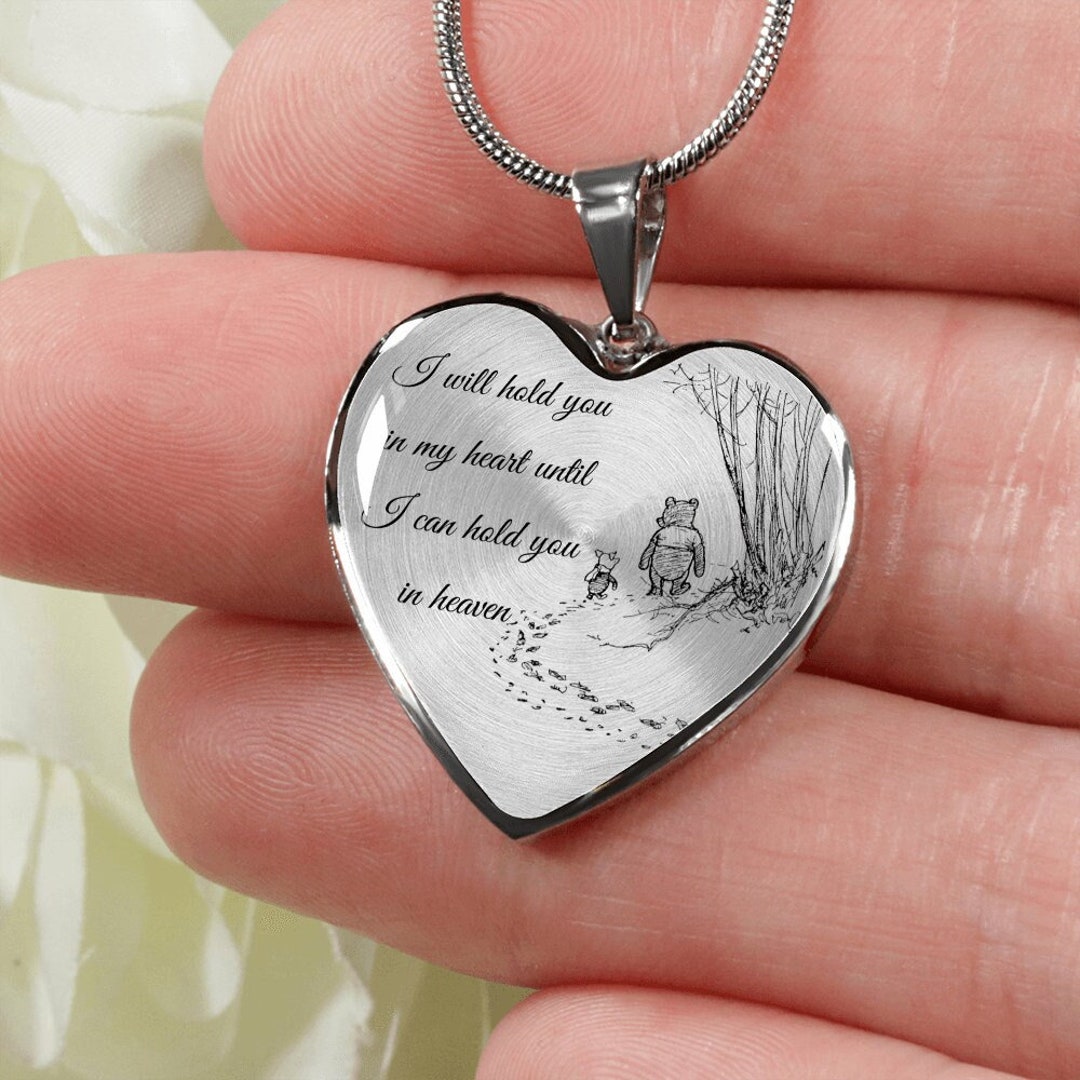 Miscarriage Keepsake Necklace, Christopher Robin Edition, Baby Loss ...
