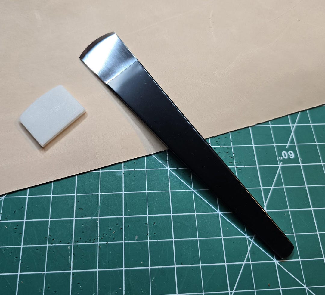 Leather Skiving Tool Rounded Edge Blade for Precise Leatherwork ...
