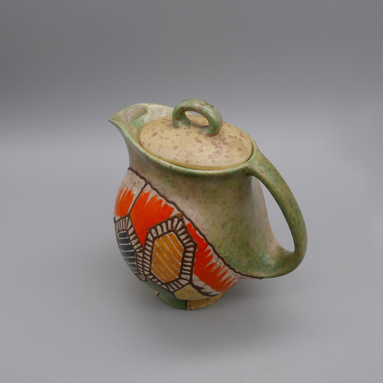 Ditmar Urbach. Hand Painted Art Deco Ceramic Coffee Pot. - Etsy