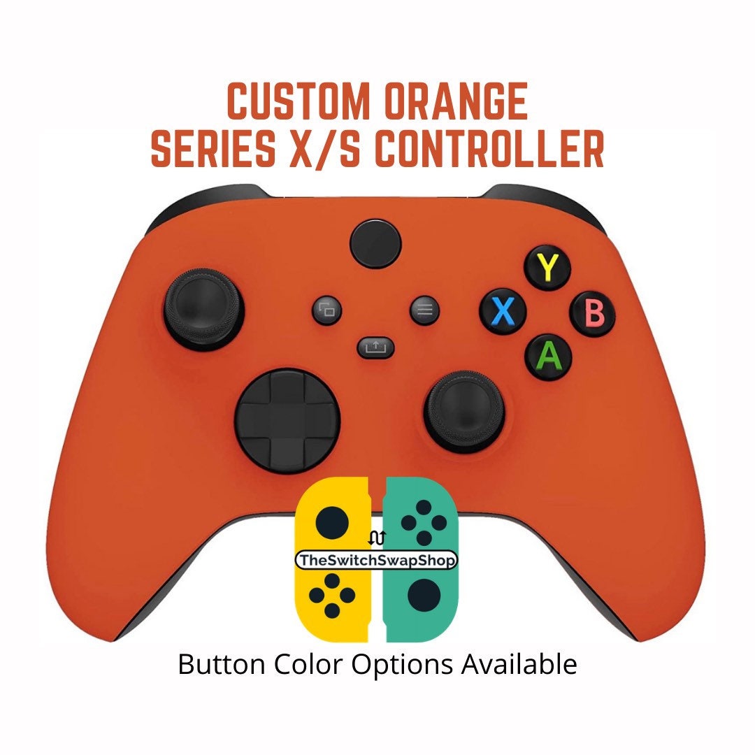 Xbox Series X/S Custom Orange Controller | Etsy