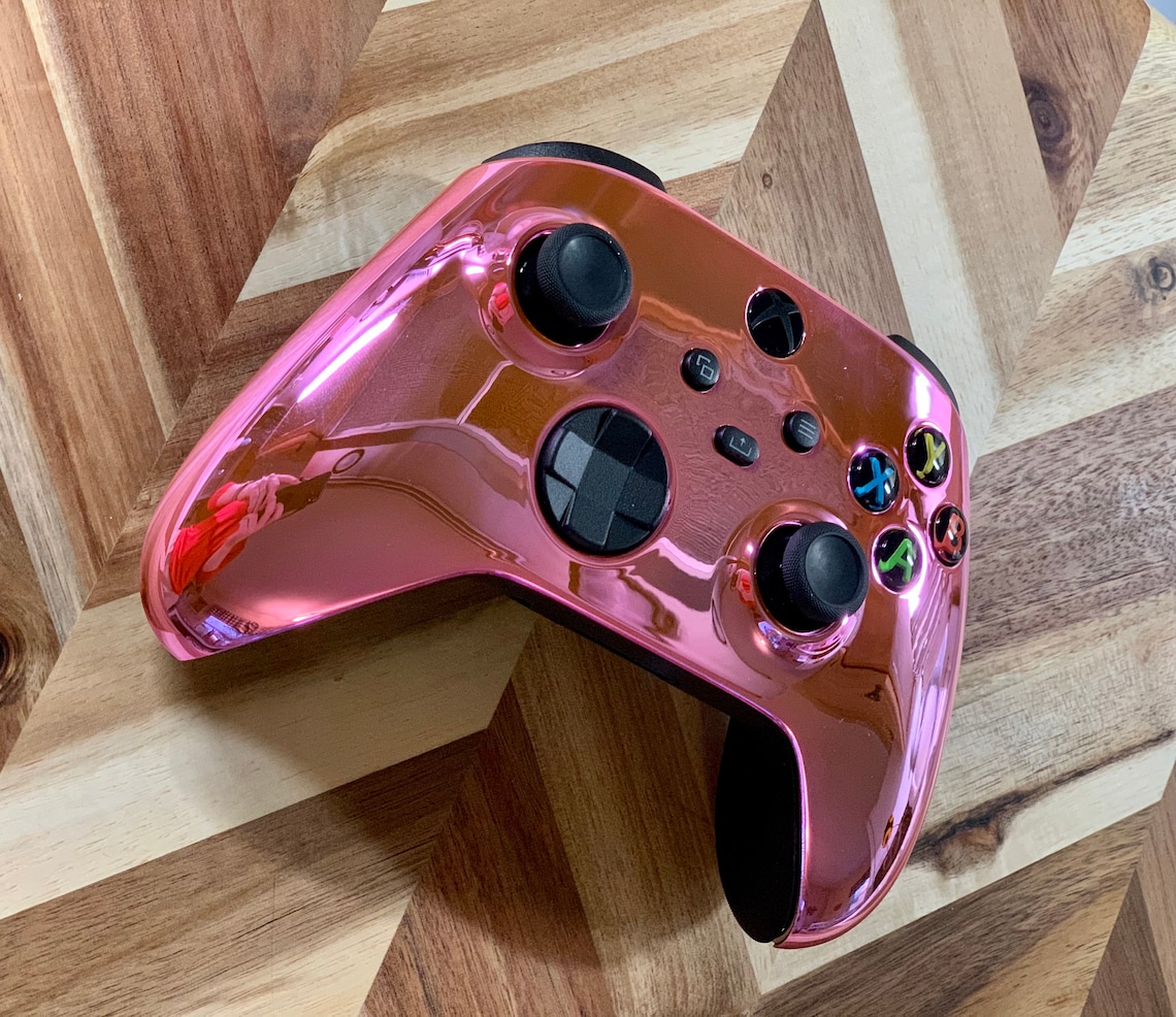 Xbox Series X/S Custom Chrome Pink Controller | Etsy
