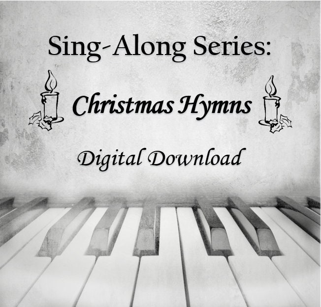 Sing-along Series: Christmas Hymns (digital Download) With Printable ...