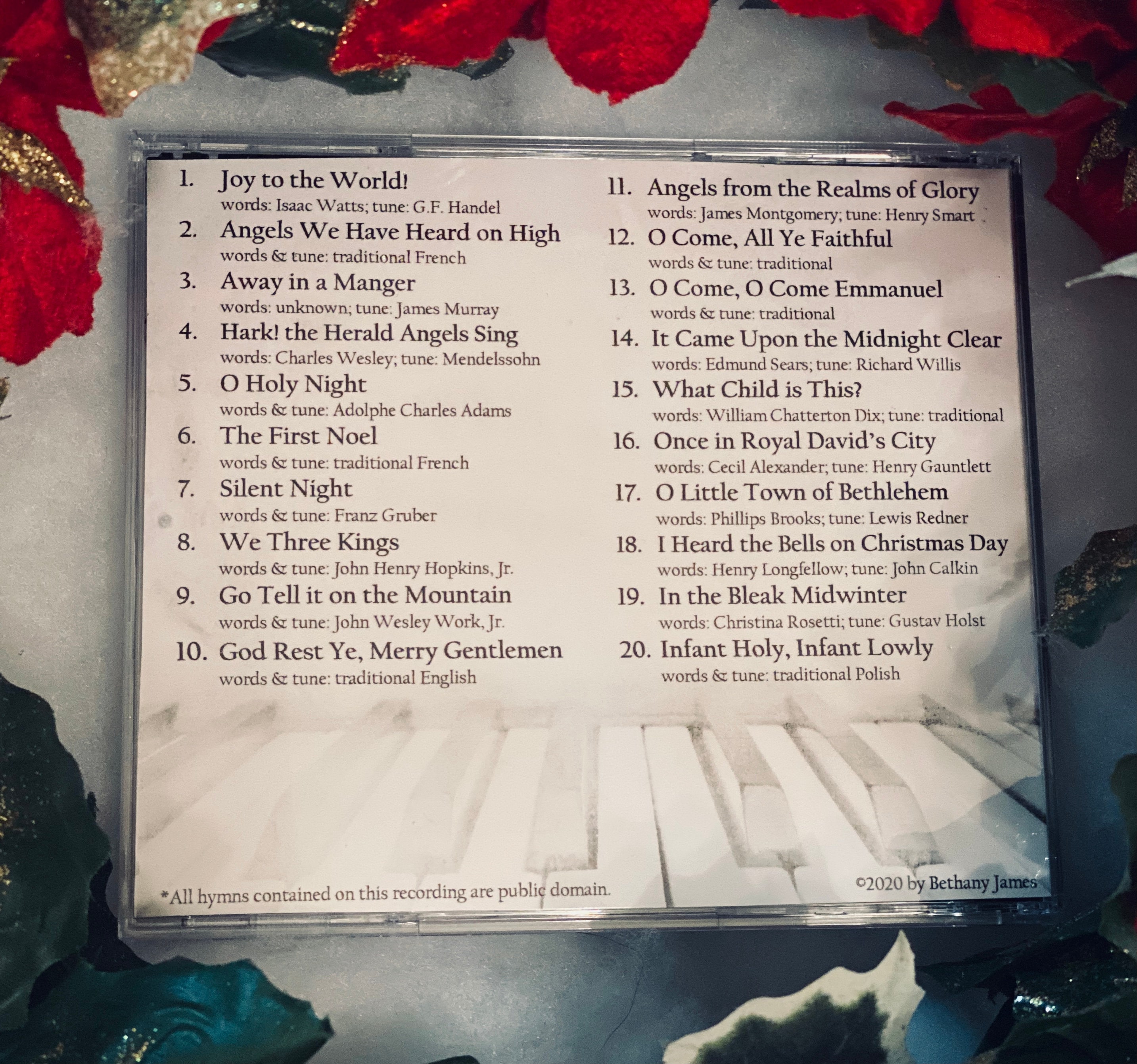 Sing-along Series: Christmas Hymns (digital Download) With Printable ...