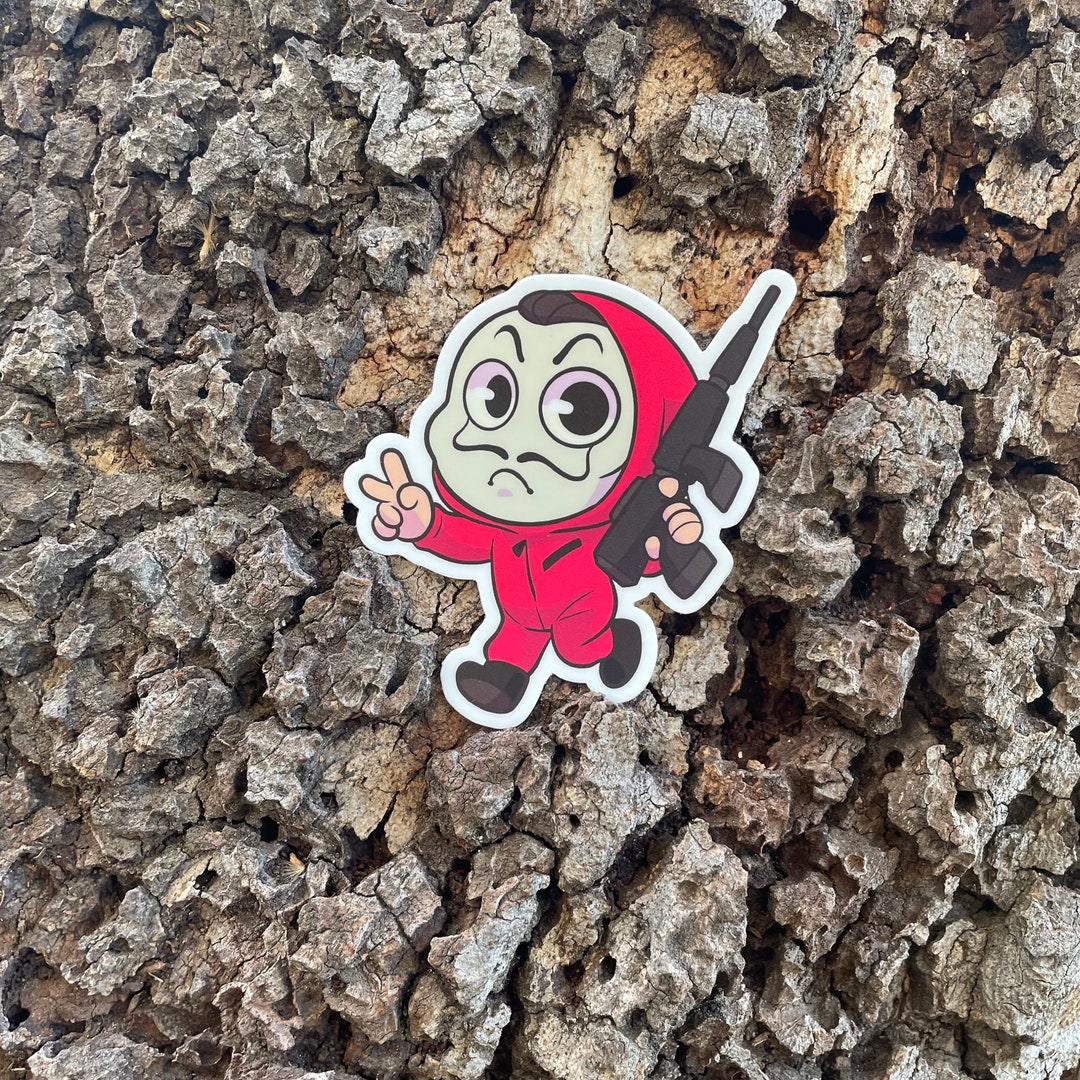 Money Heist 2.88 X 3 Die-cut Sticker - Etsy