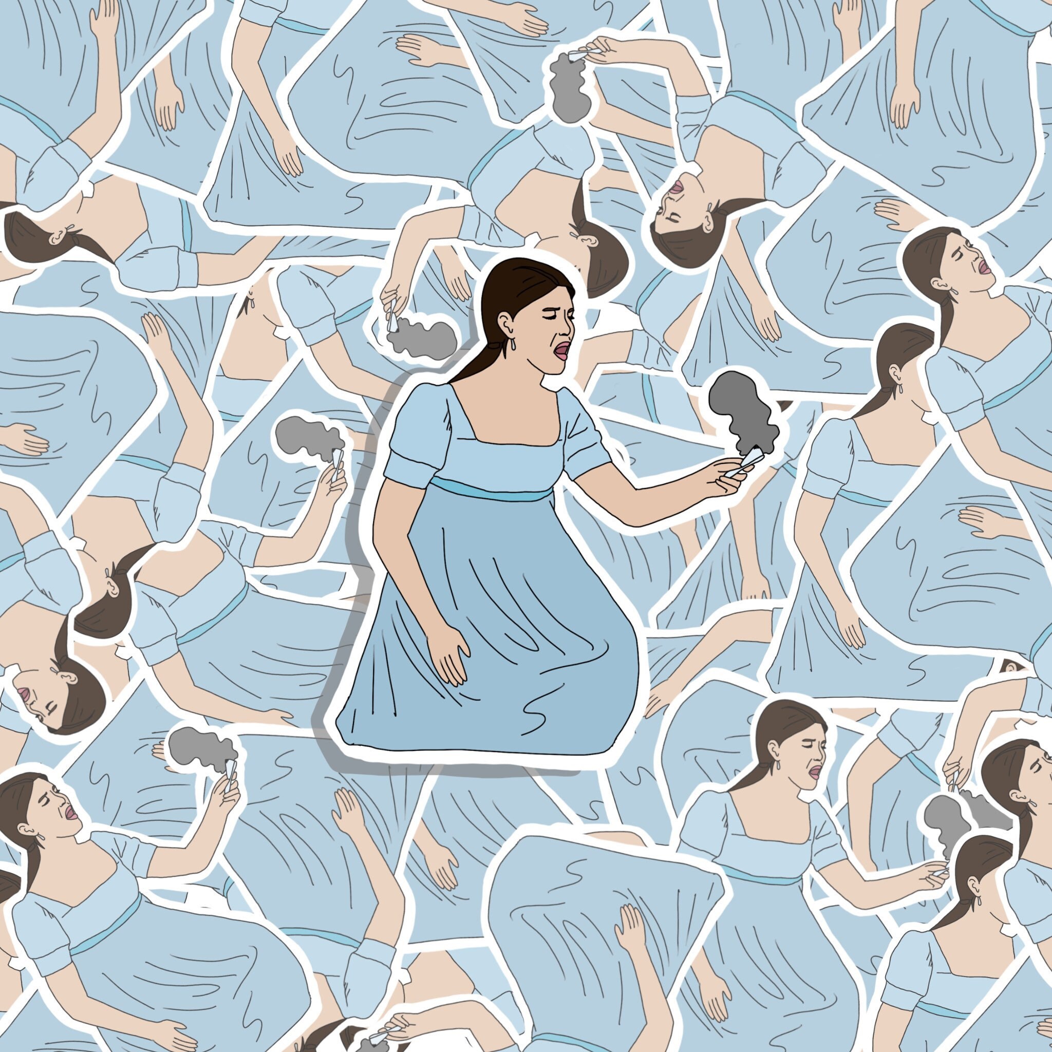 Hamilton Character Stickers | Etsy