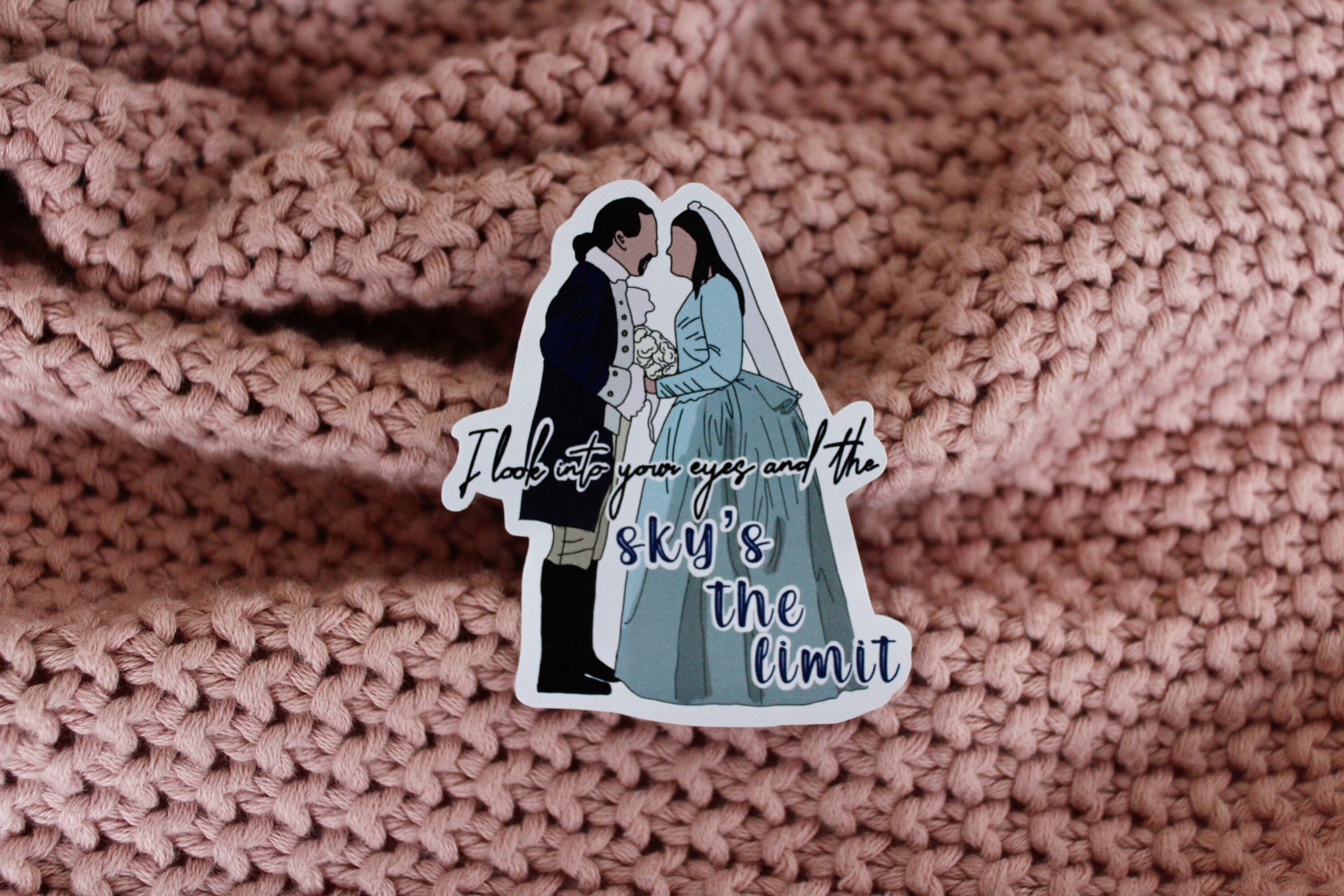 Hamilton Character Stickers | Etsy