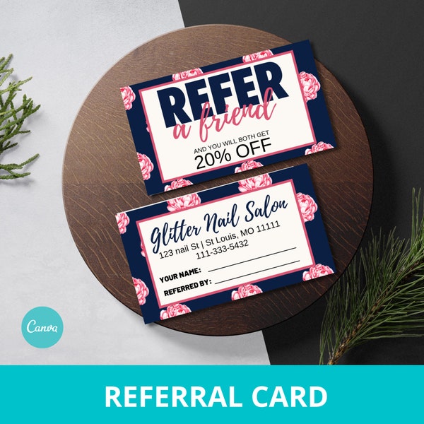 Referral Card - Etsy