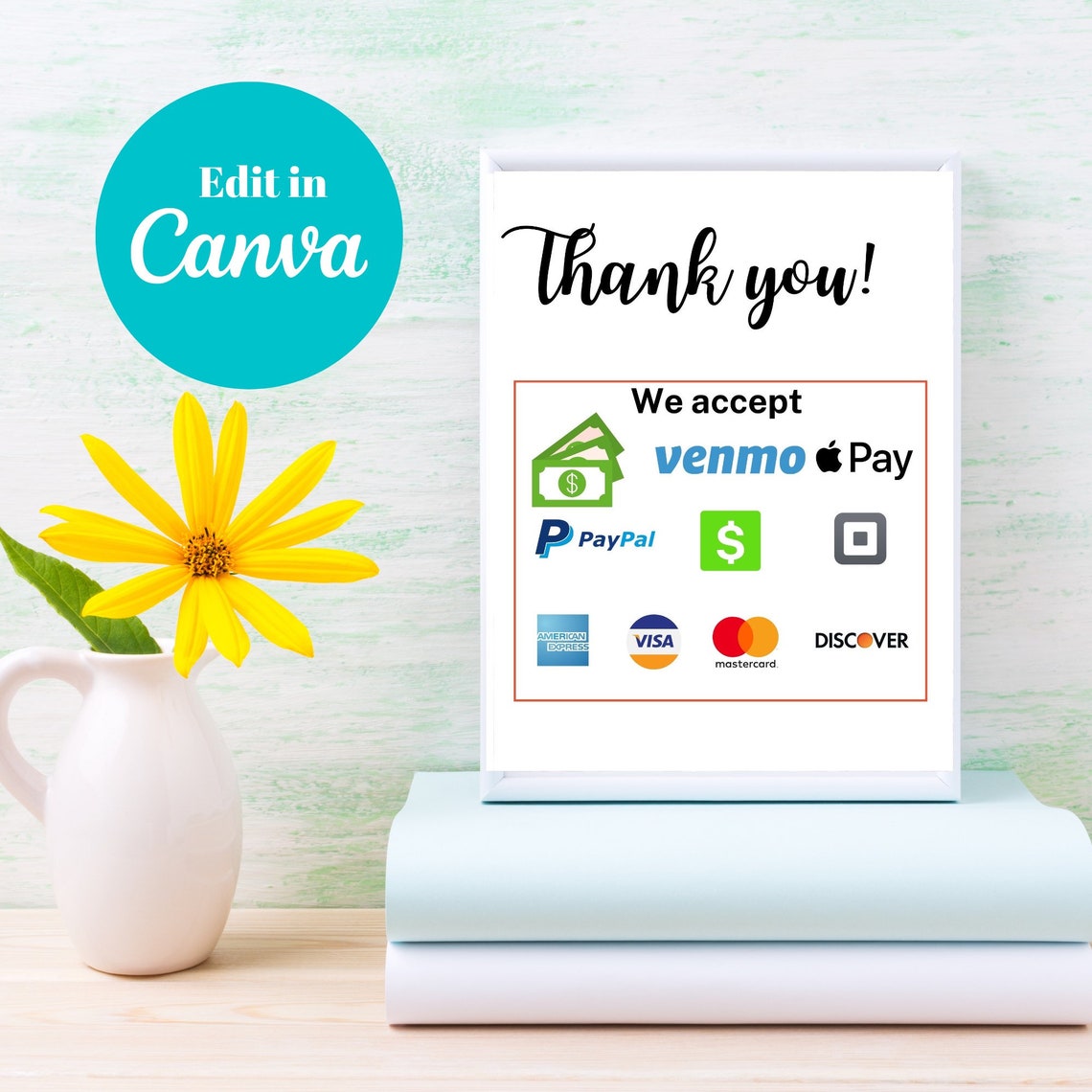 Payment Method Sign, We Accept Credit Cards Sign, Payment Sign, Payment ...