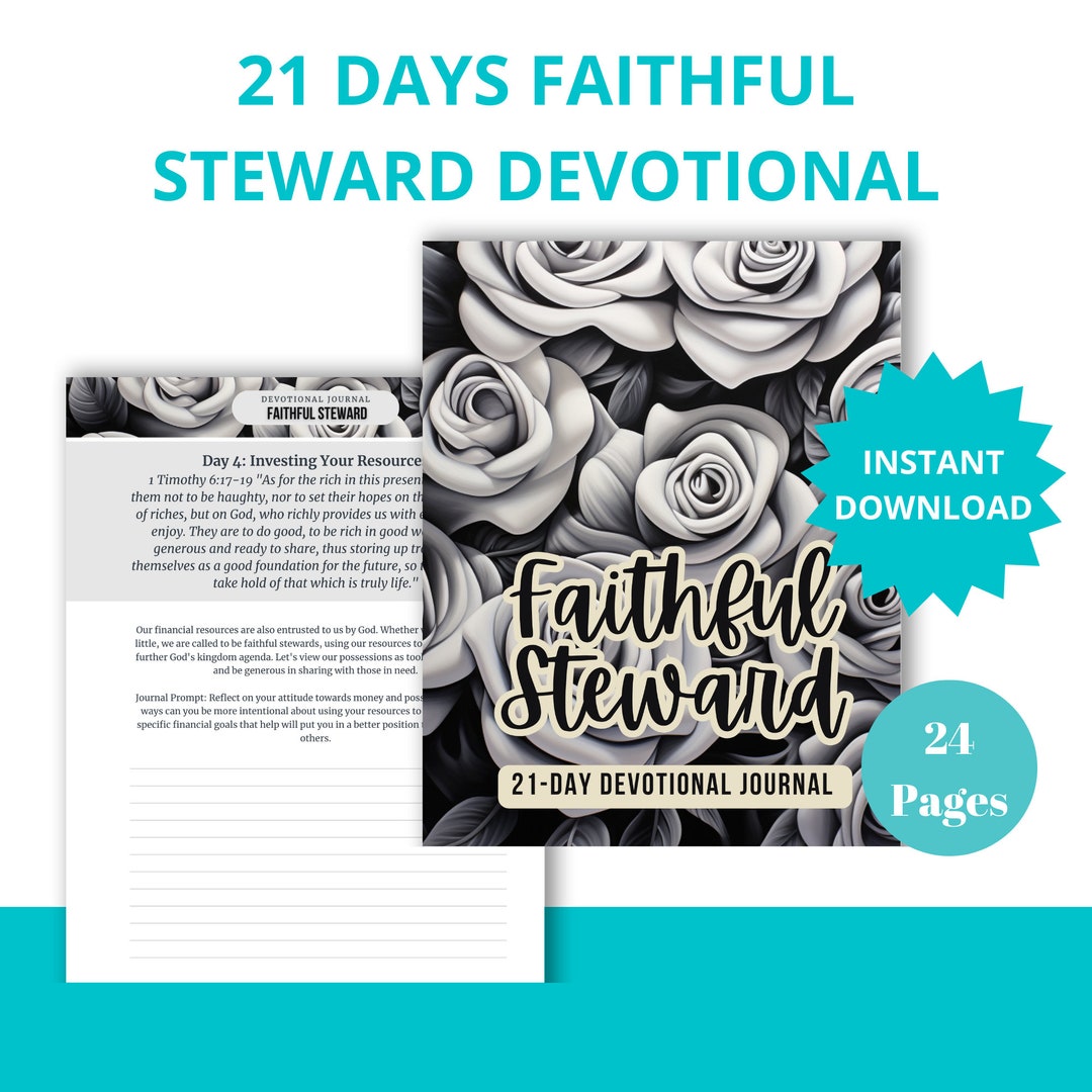 21 Days Stewardship Devotional, Daily Devotional, Mini Bible Study ...