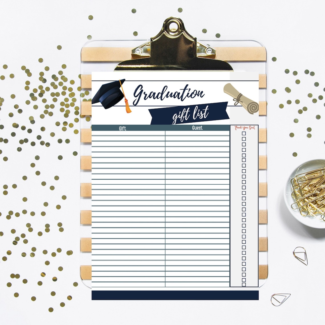 Graduation Gift List Graduation Gift List Download Printable - Etsy