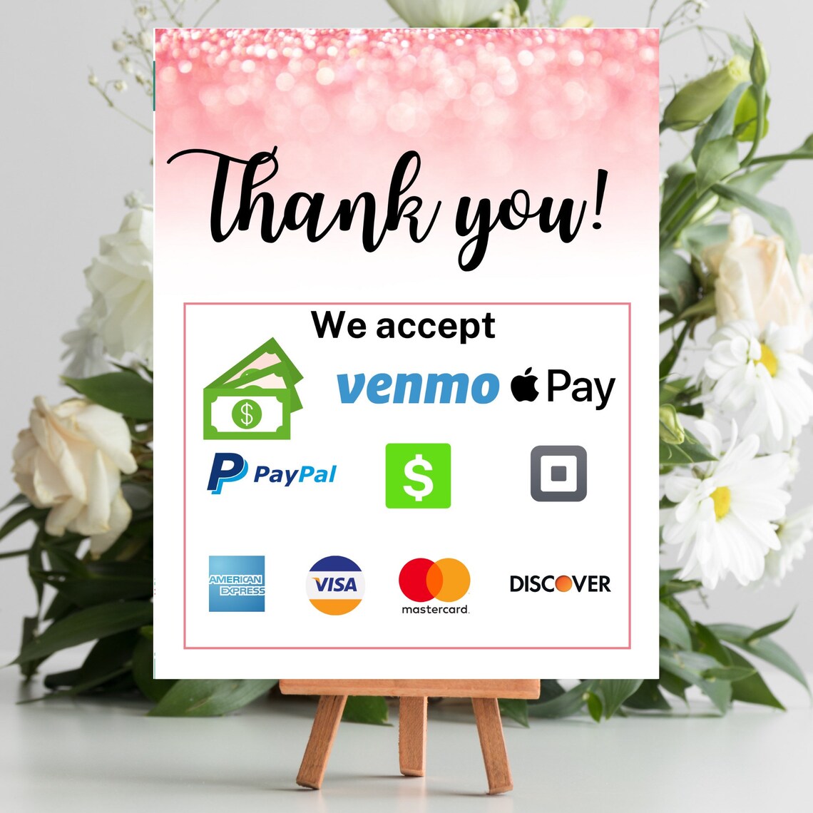 Payment Method Sign, We Accept Credit Cards Sign, Payment Sign, Payment ...