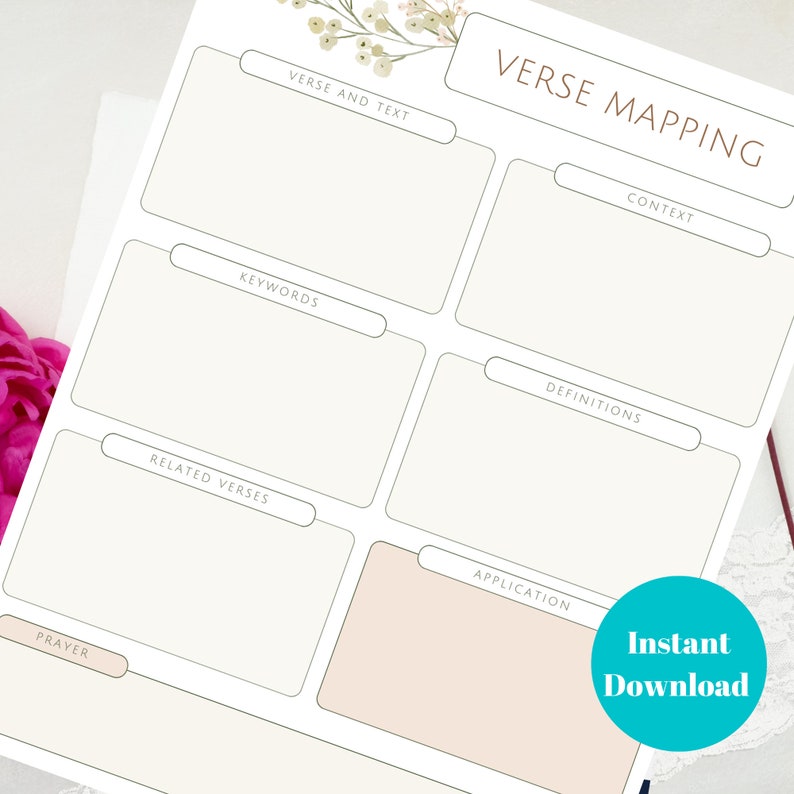 Faith-based Planner, Undated Digital Planner, Daily Planner, Weekly ...