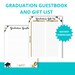 Graduation Guest List Printable, Graduation Gift List Printable, Guest ...