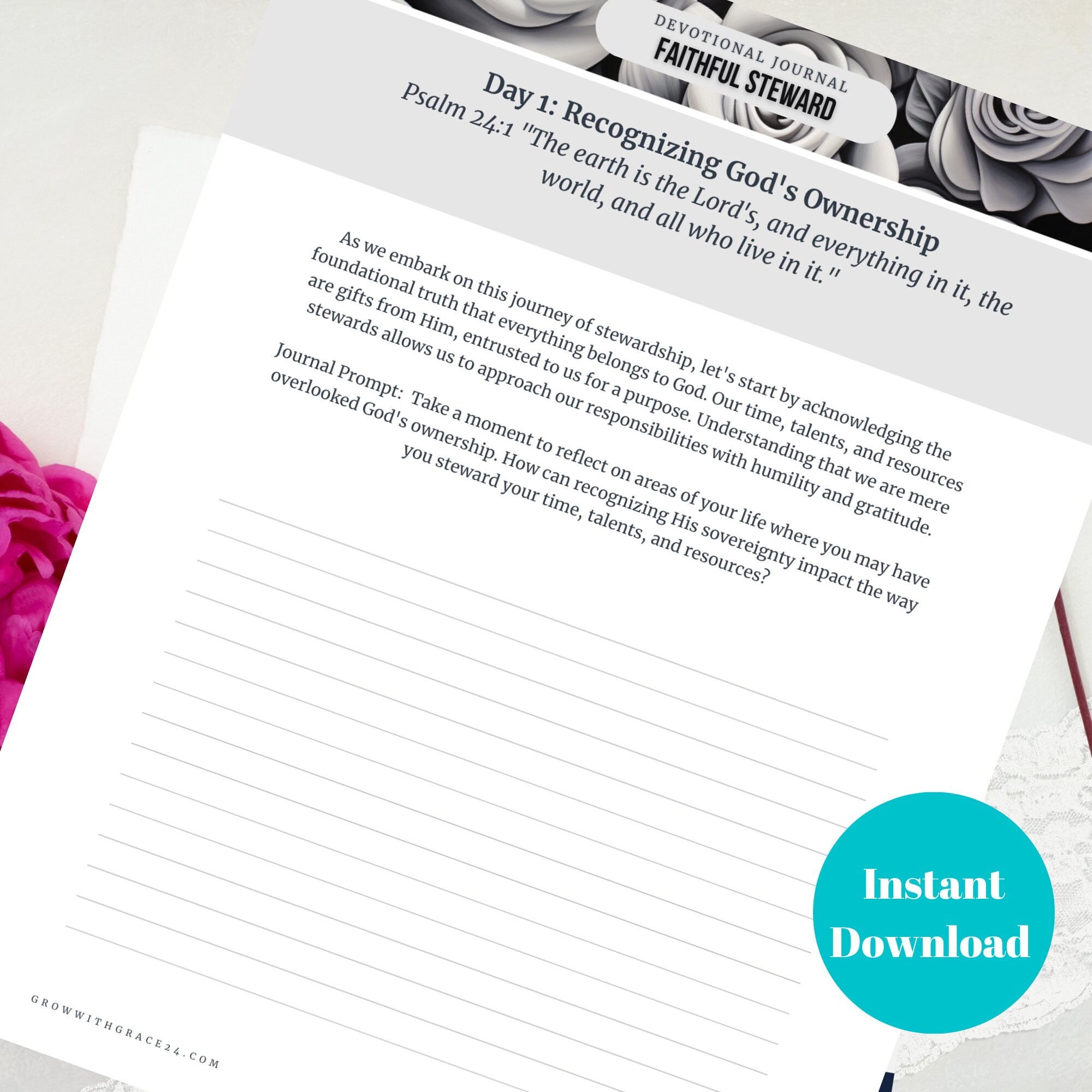 21 Days Stewardship Devotional, Daily Devotional, Mini Bible Study ...