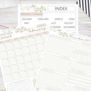 Faith-based Planner, Undated Digital Planner, Daily Planner, Weekly ...