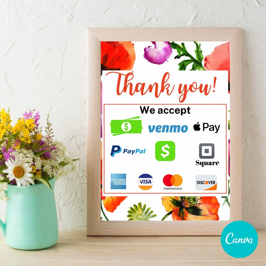 Payment Method Sign, We Accept Credit Cards Sign, Payment Sign, Payment ...