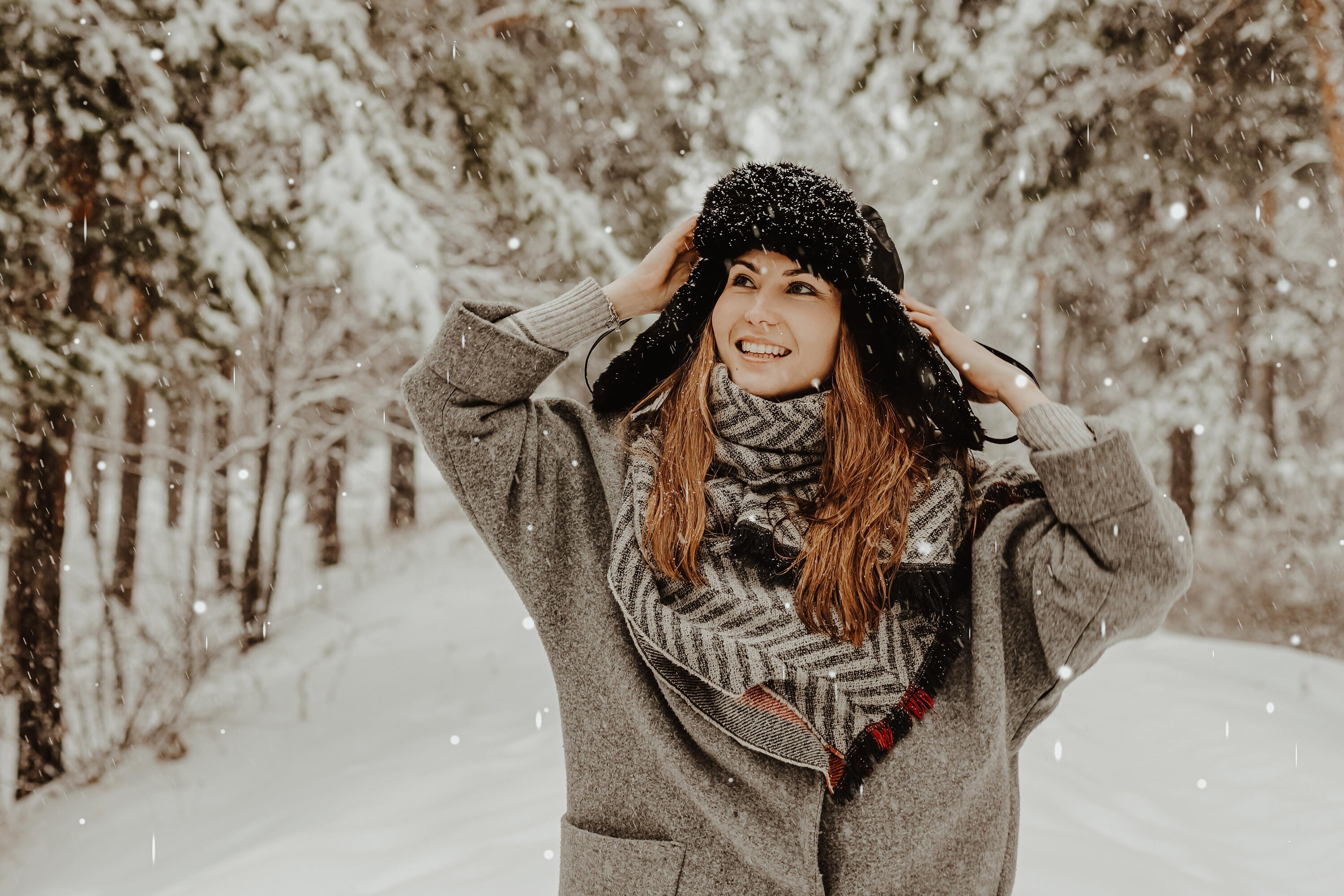 Realistic Snow Overlay for LIGHTROOM- Add Snow Presets- Add Snow in ...