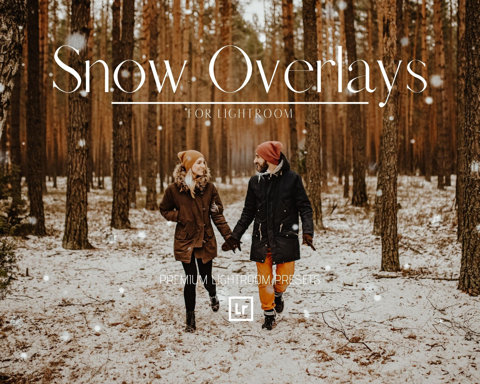Realistic Snow Overlay for LIGHTROOM- Add Snow Presets- Add Snow in ...