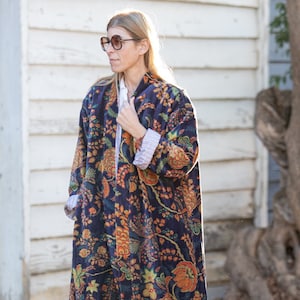 Long Velvet Jacket - Etsy