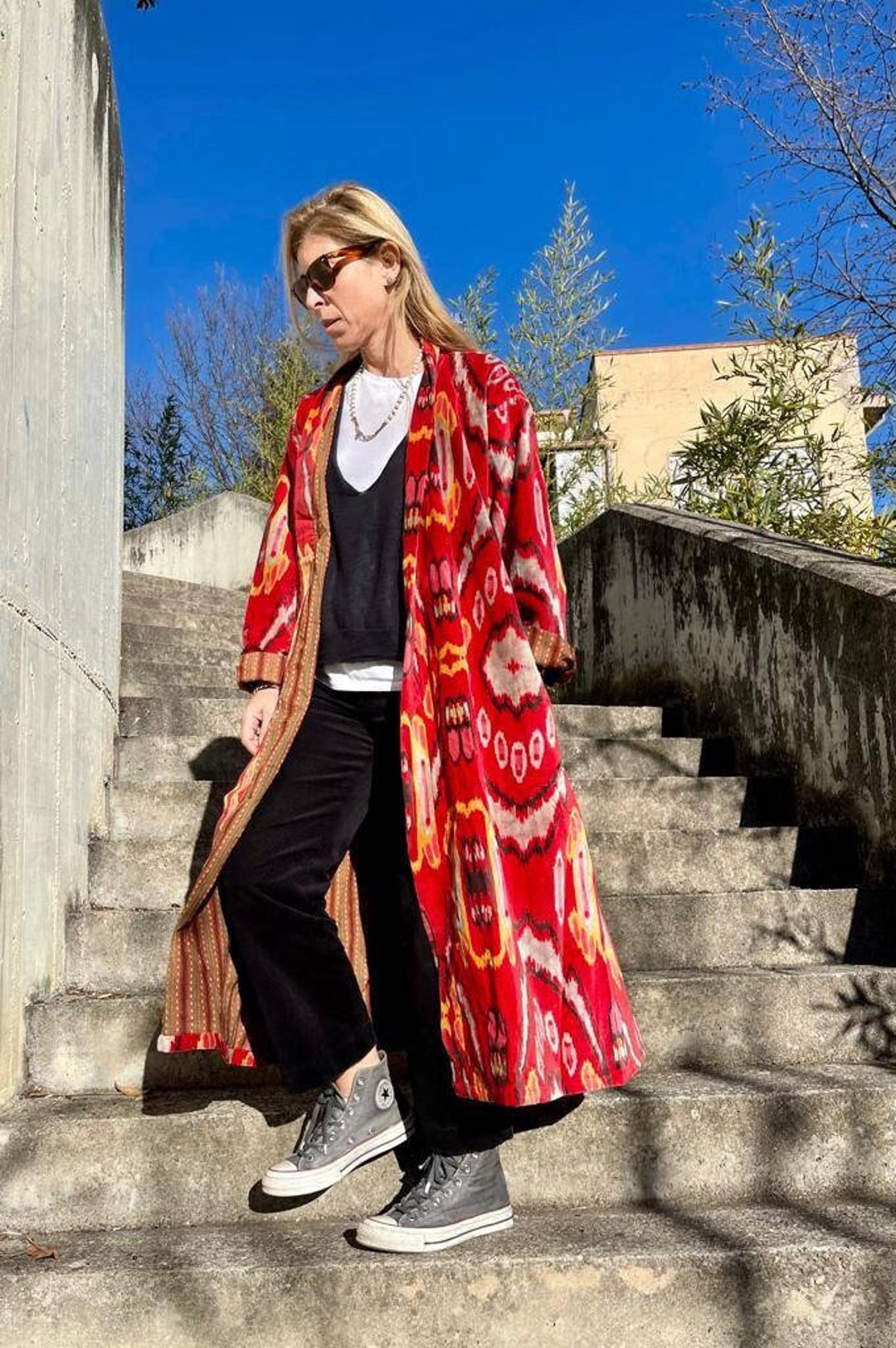 Long Velvet Jacket - Etsy Australia