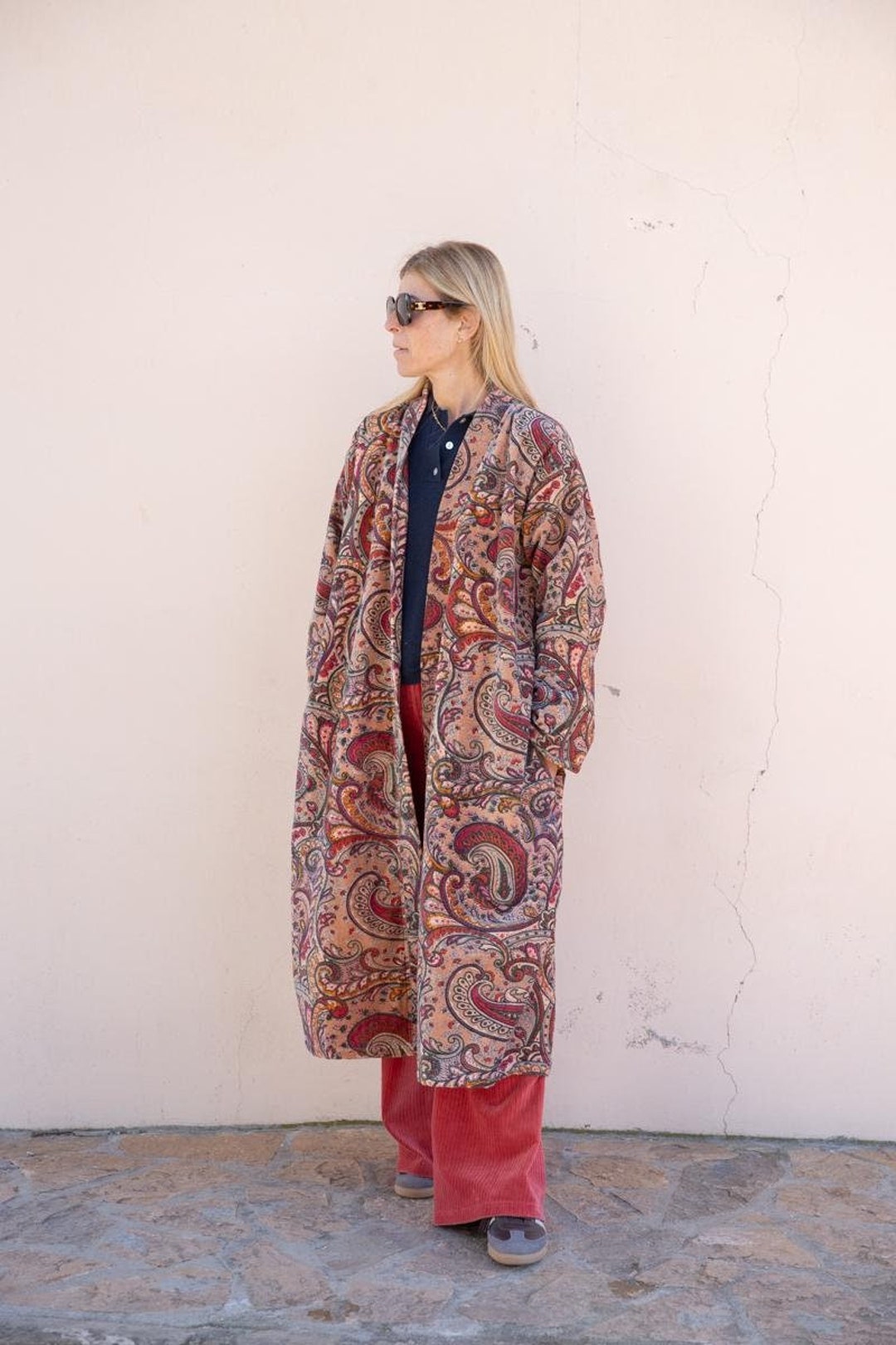 Long Velvet Jacket - Etsy