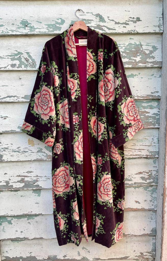 Long Velvet Jacket - Etsy