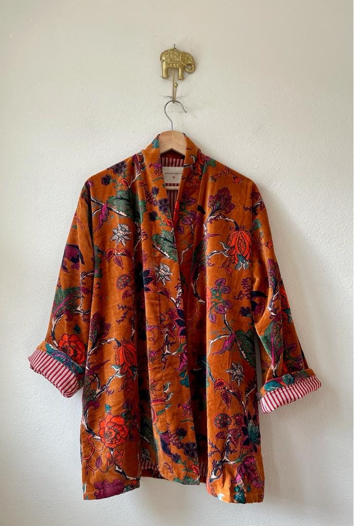 Velvet Jacket Short - Etsy