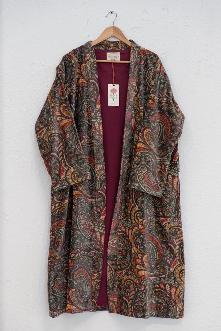 Long Velvet Jacket - Etsy