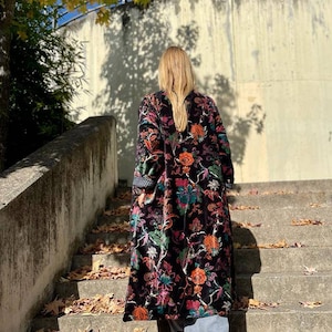 Long Velvet Jacket - Etsy