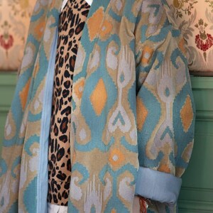 Long Velvet Embroidered Jacket - Etsy