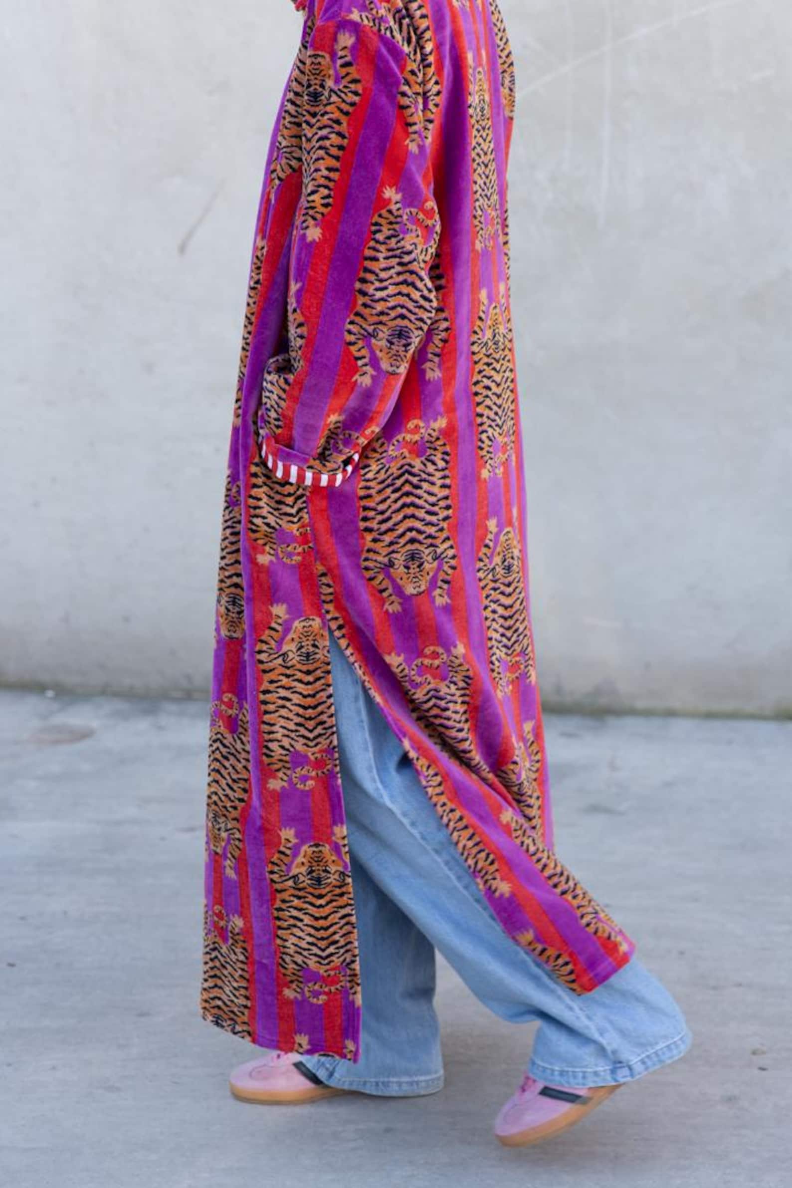 Long Velvet Jacket - Etsy
