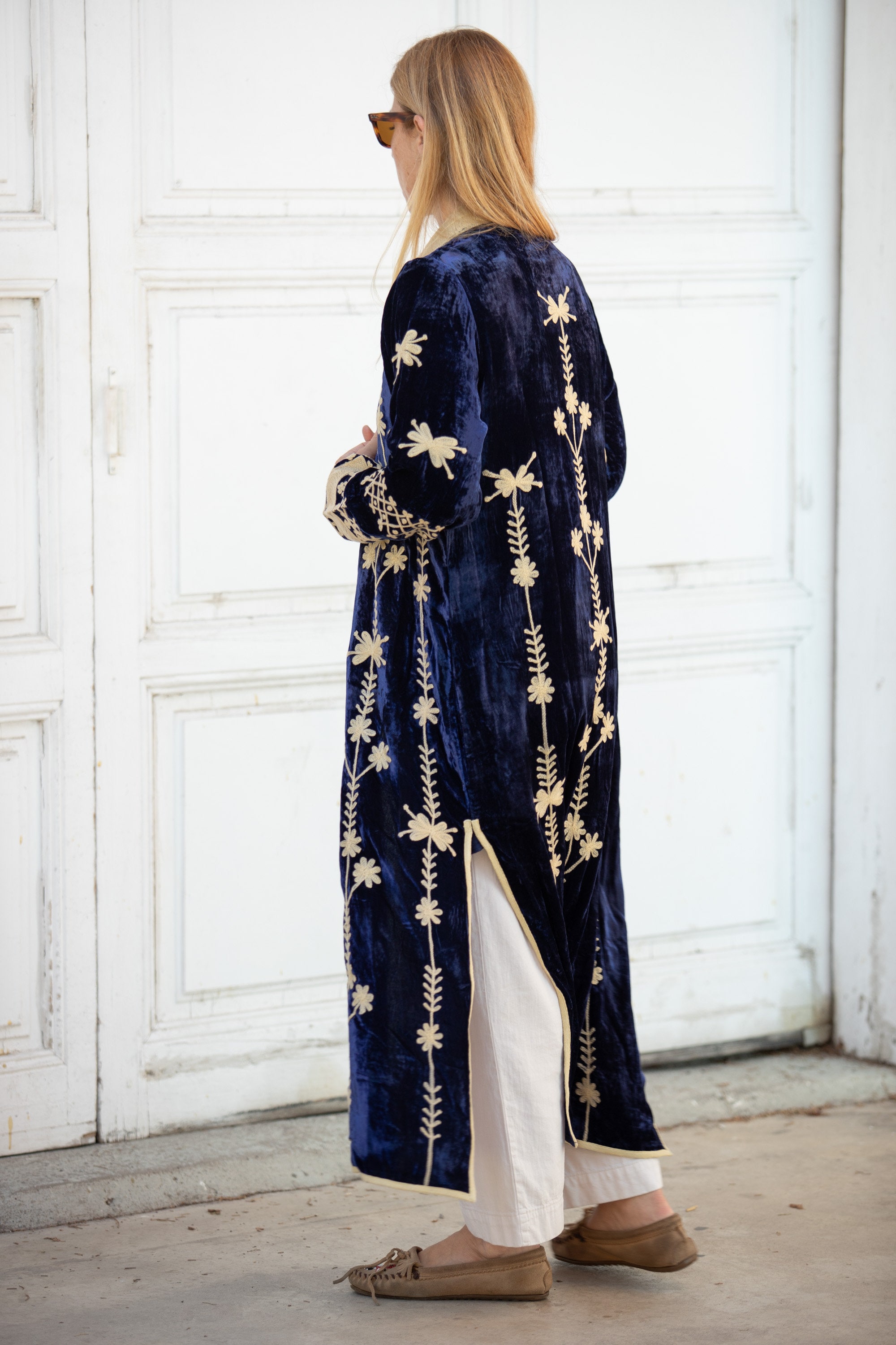 Silk Velvet Kimono - Etsy