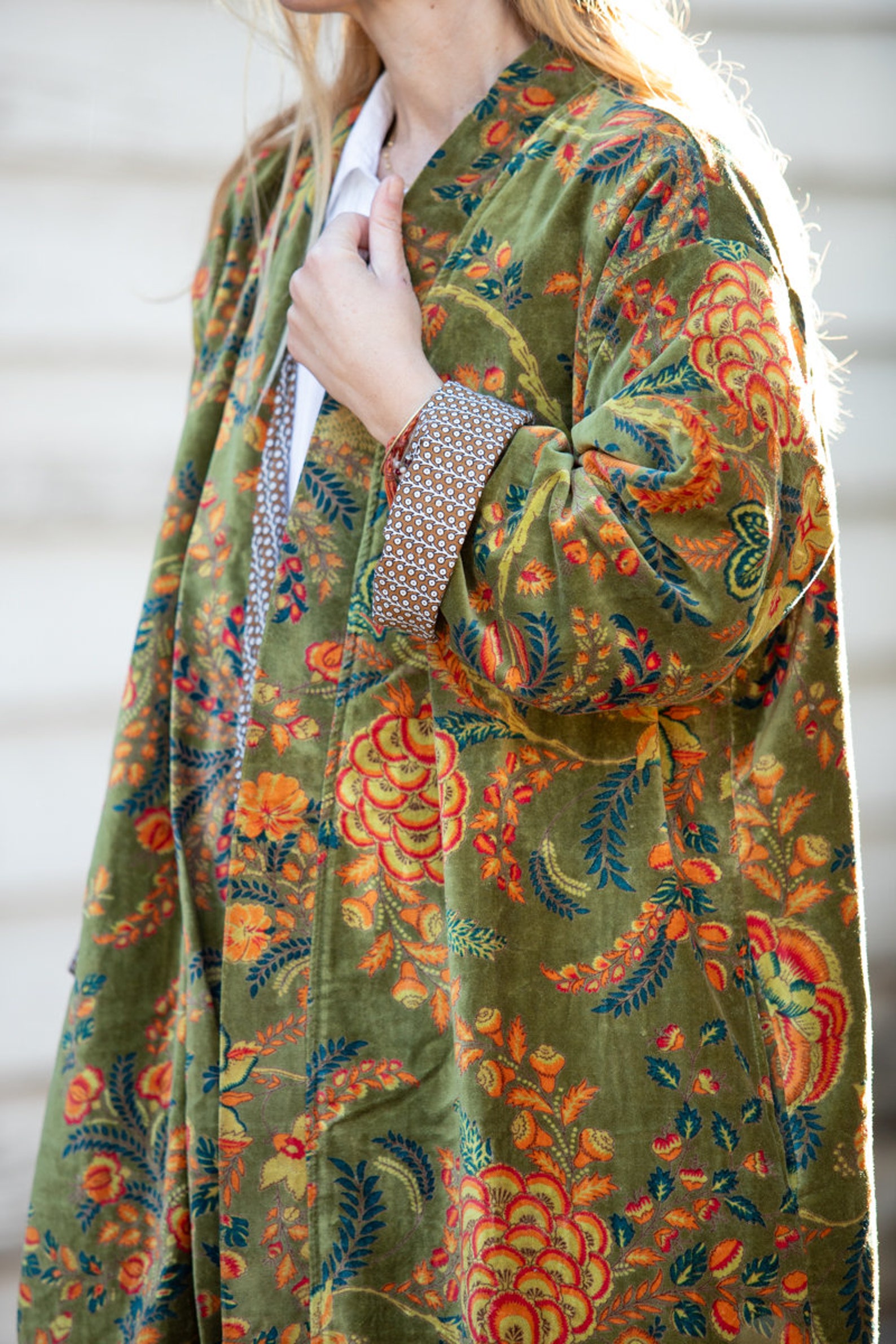 Long Velvet Jacket - Etsy