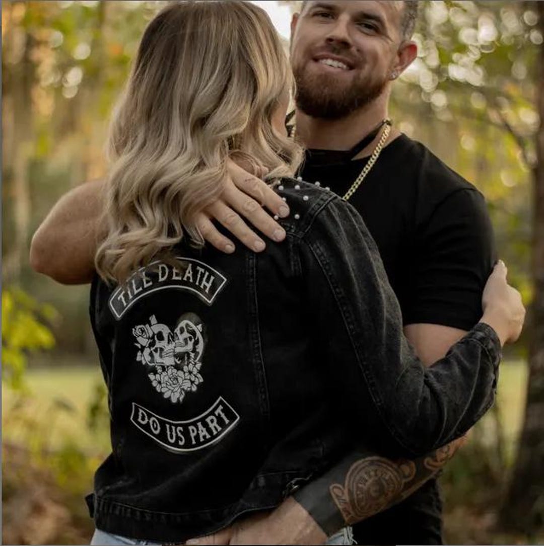 Wedding Day Jacket | Till Death Do Us Part | Black Pearl Jacket ...