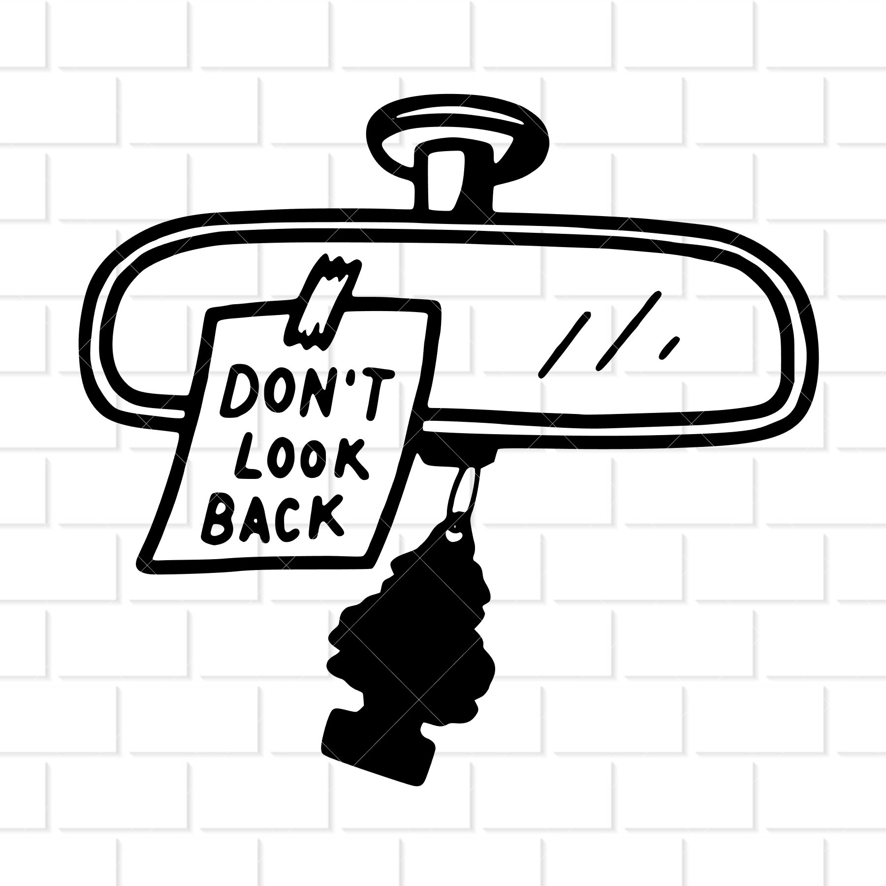Don't Look Back Digital Download Svg, Png, Dxf, Eps Files for Shirts ...