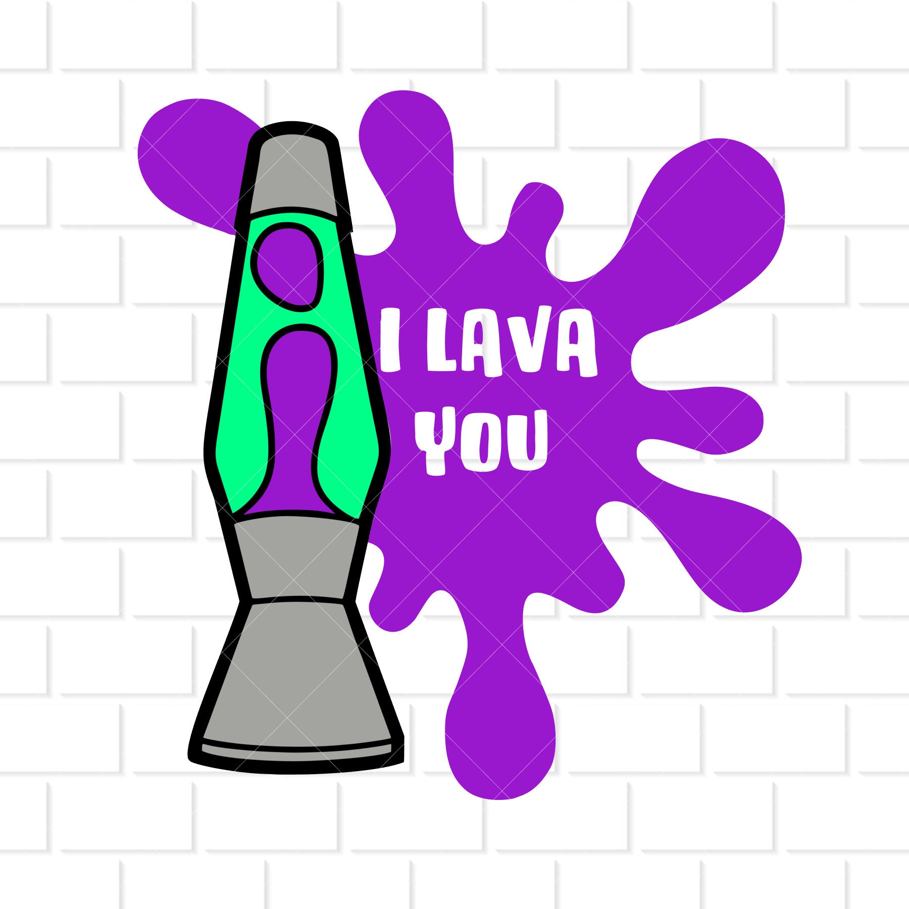 I Lava You Digital Download for Shirts, Stickers, Decals, Printables ...
