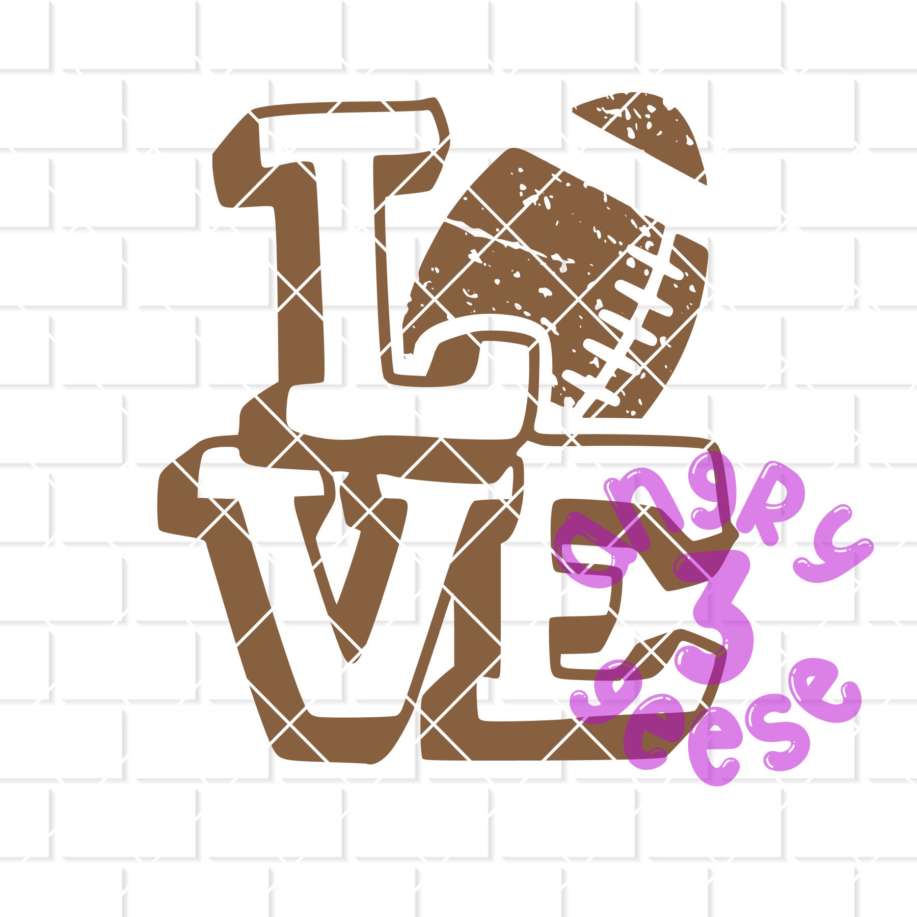 Football Love Digital Download Svg Png Dxf Eps Files for Shirt, Car ...