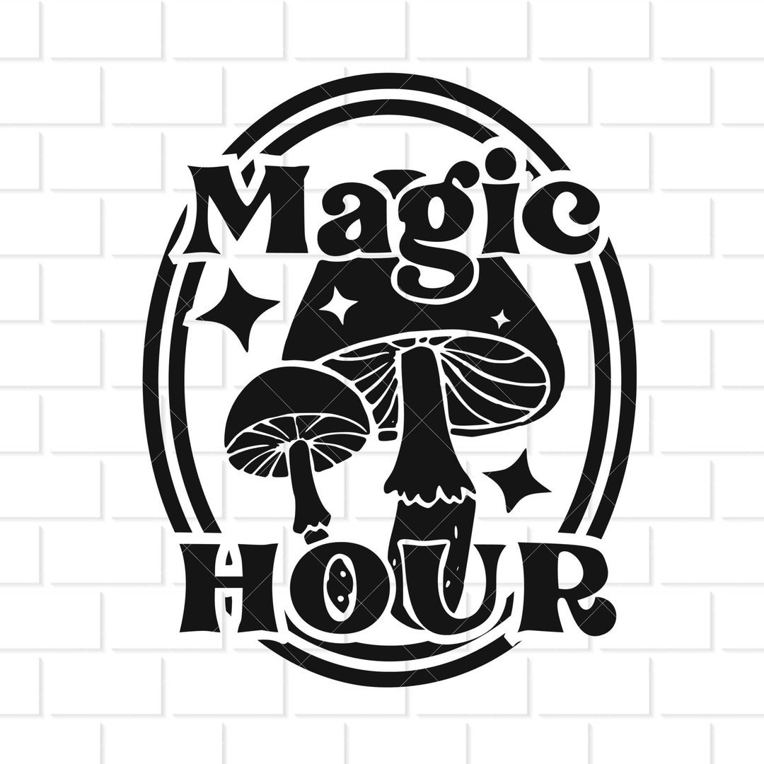 Magic Hour Digital Download for Shirts, Decals, Stickers, and ...