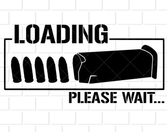 Loading Please Wait Png - Etsy