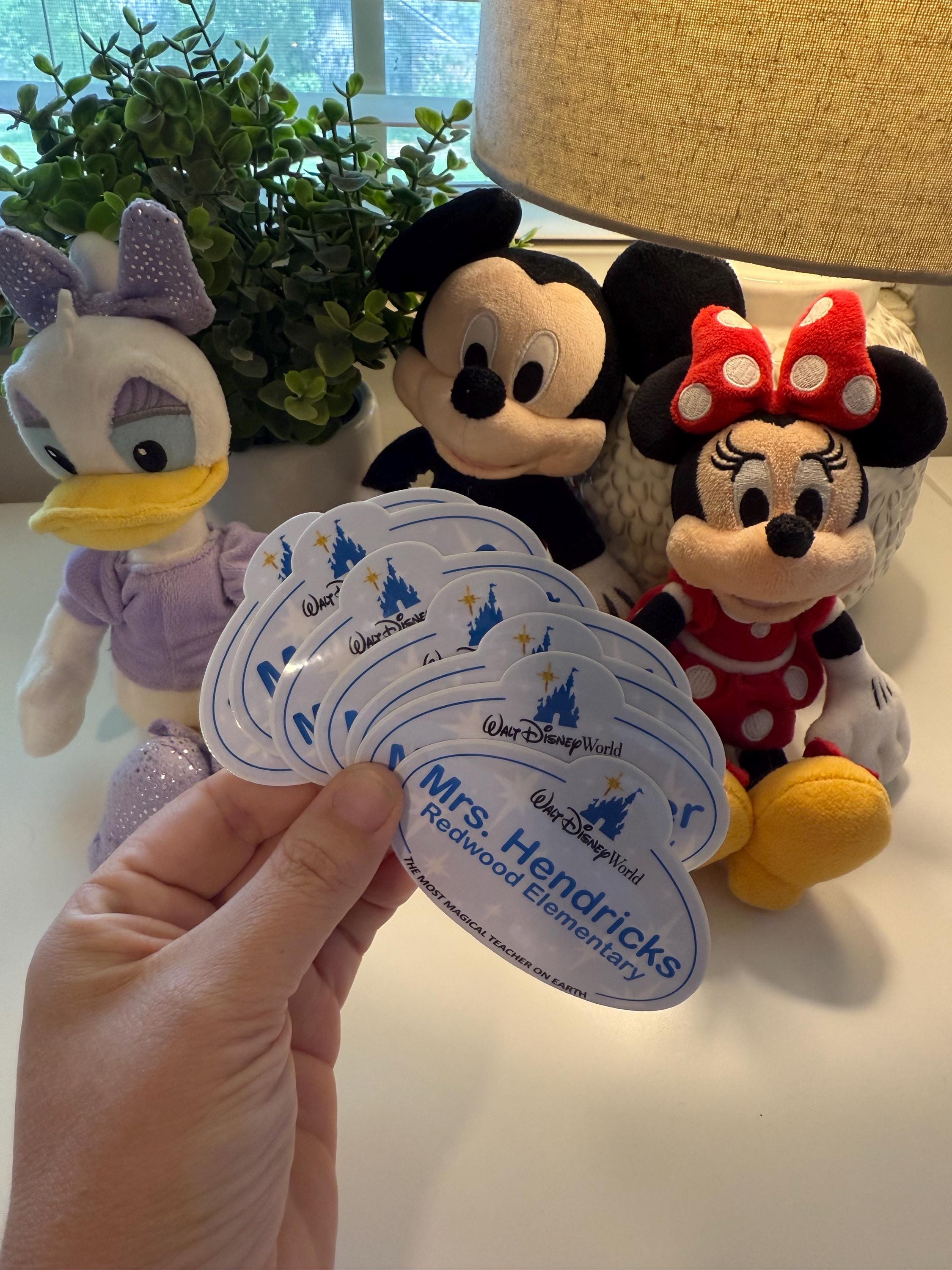 Custom Disney Teacher Sticker | Cast Member Sticker | Disney Inspired ...