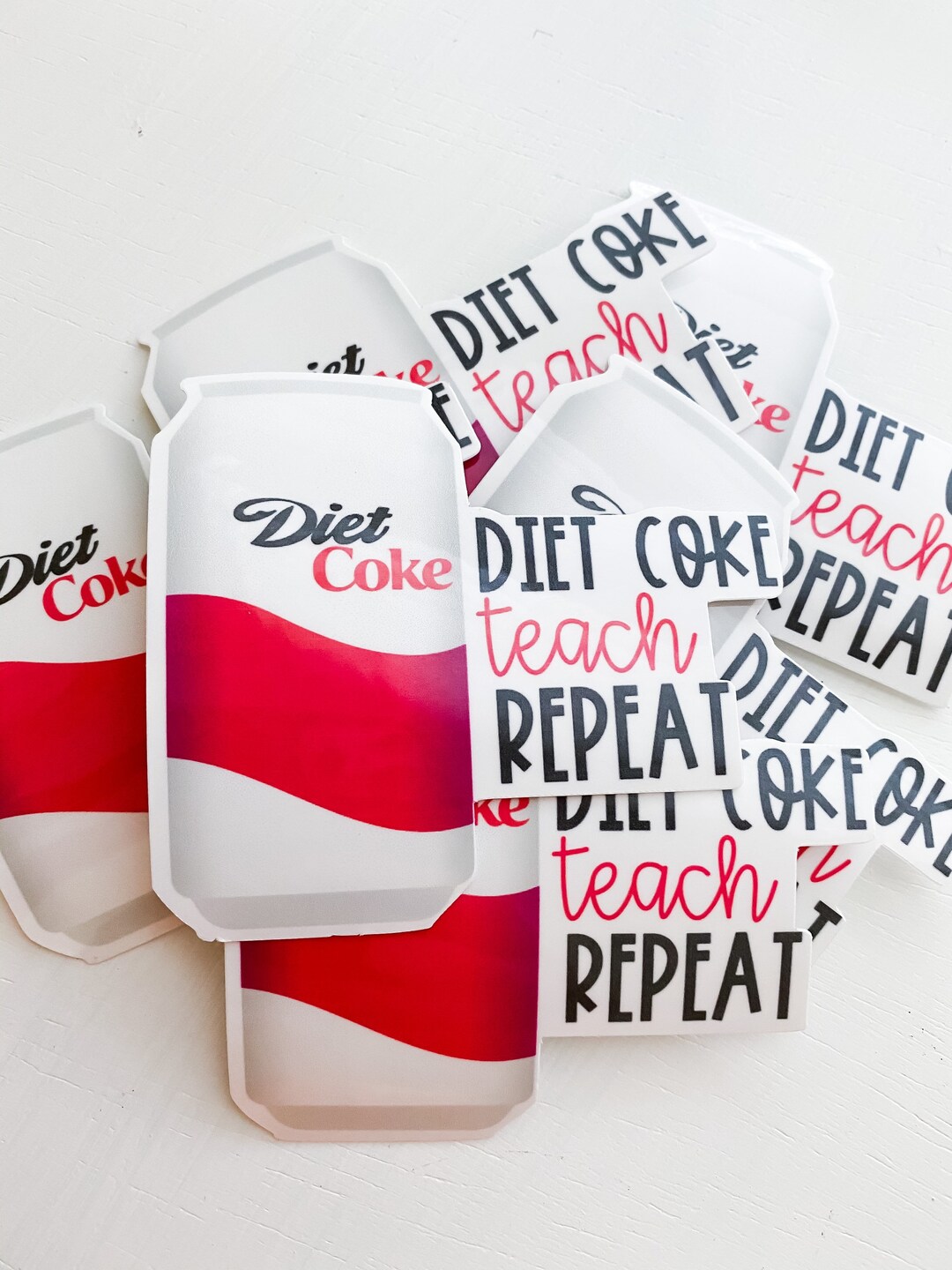 Diet Coke Sticker | Diet Coke | Teacher Sticker - Etsy