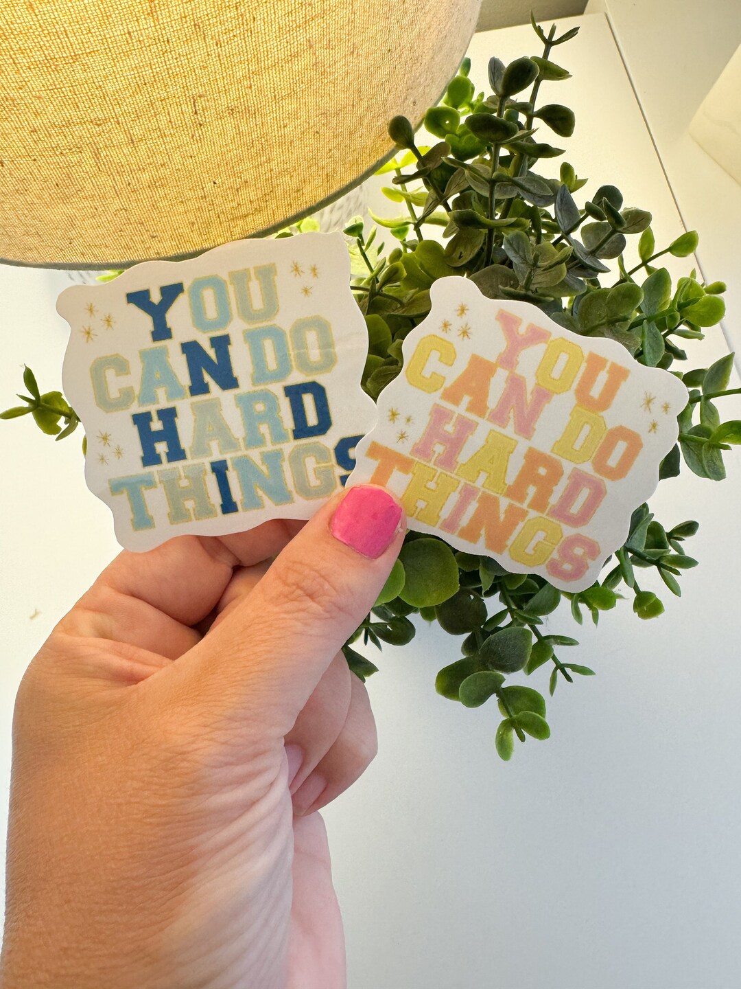 You Can Do Hard Things Sticker | Teacher Sticker | Uplifting Sticker - Etsy