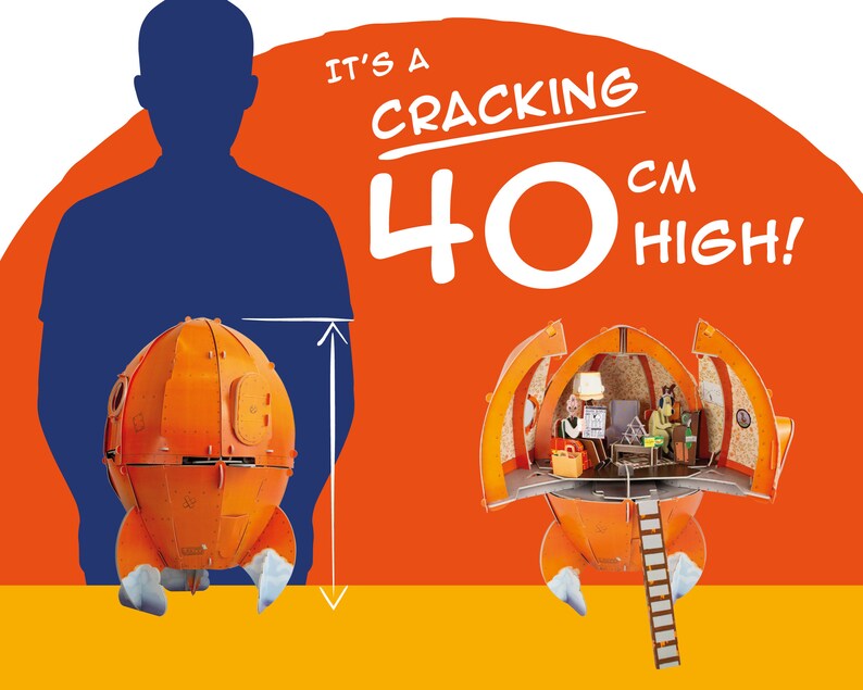 Build Your Own Wallace & Gromit Rocket - Etsy