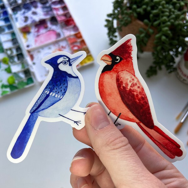 Birdwatching Stickers - Etsy