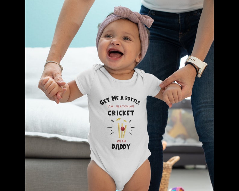 Funny Cricket Babygrow - Newborn Gift for Cricket-loving Families. - Etsy