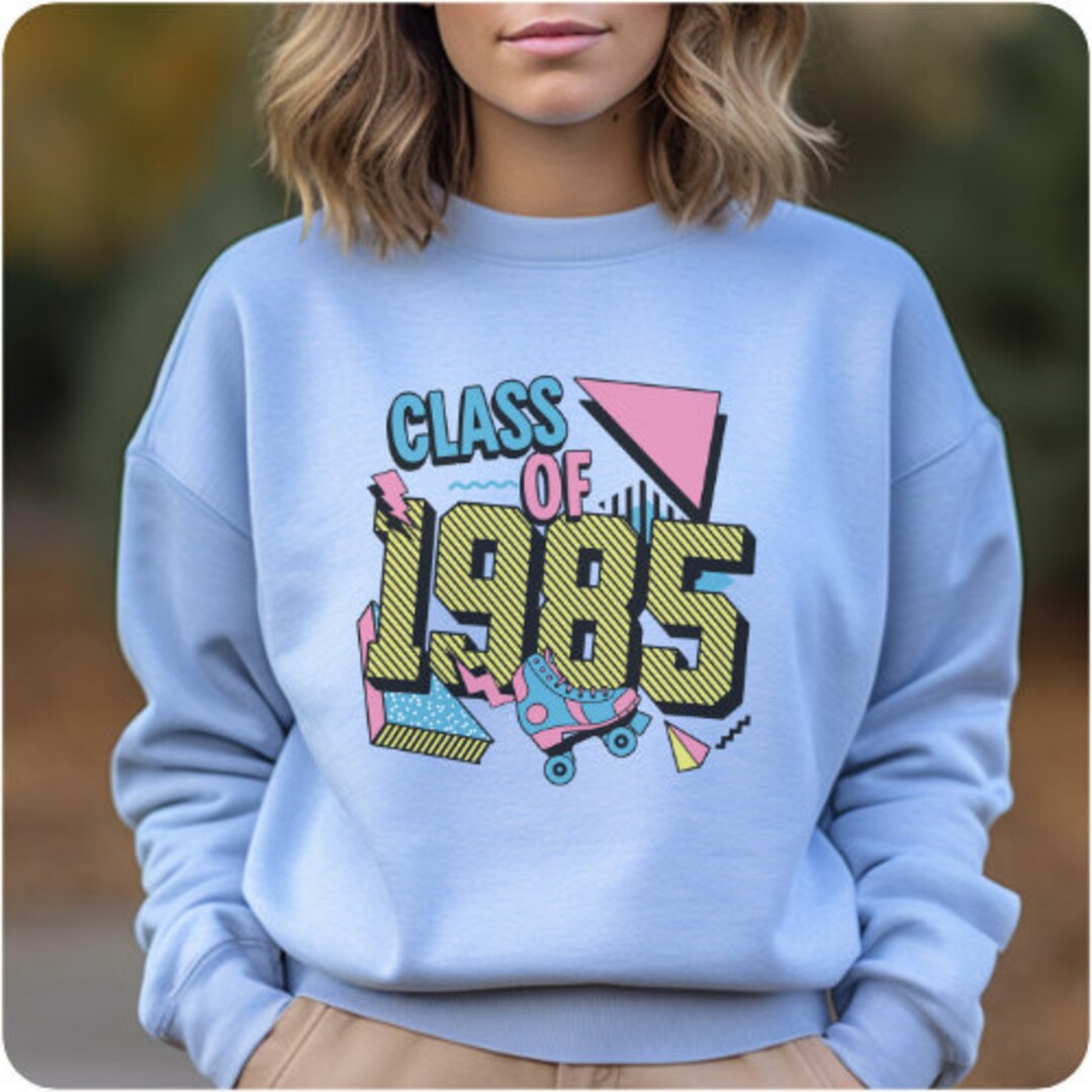 Retro Themed 1985 Sweatshirt 1985 University Reunion College Reunion ...