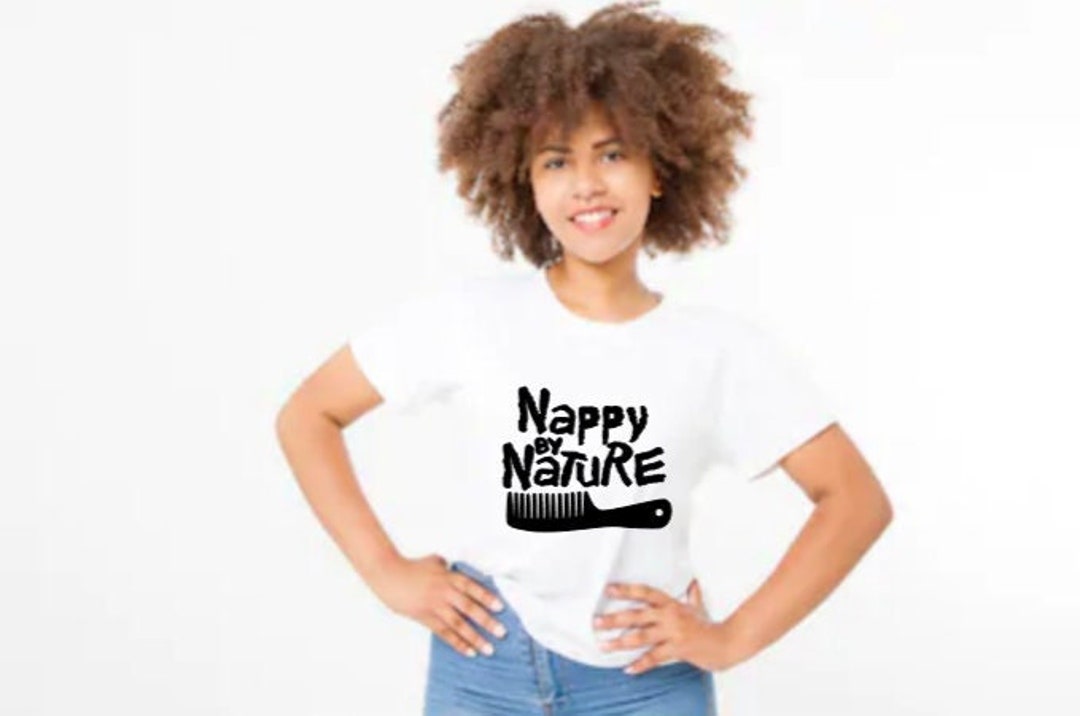 Nappy by Nature T-shirt Black Pride Tshirt Black Excellence - Etsy