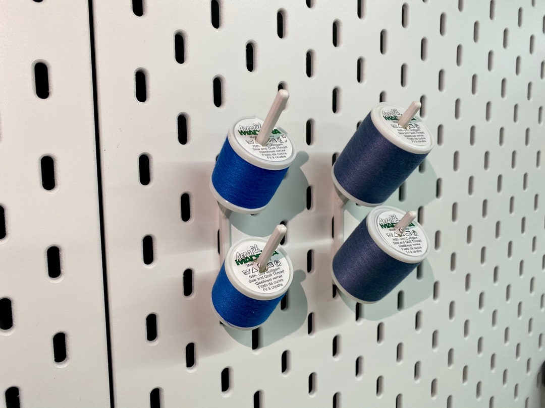 No. 10 Madeira 1000 Duo Thread Spool Holder for Ikea Skadis - Etsy